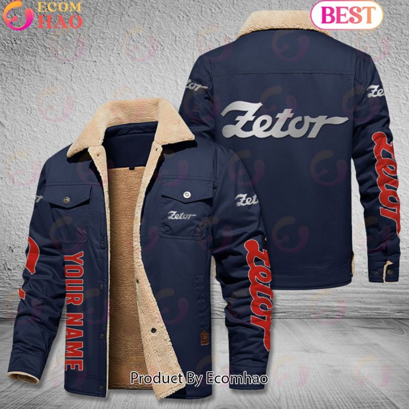 Zetor Tractors Leather Jacket - Ecomhao Store