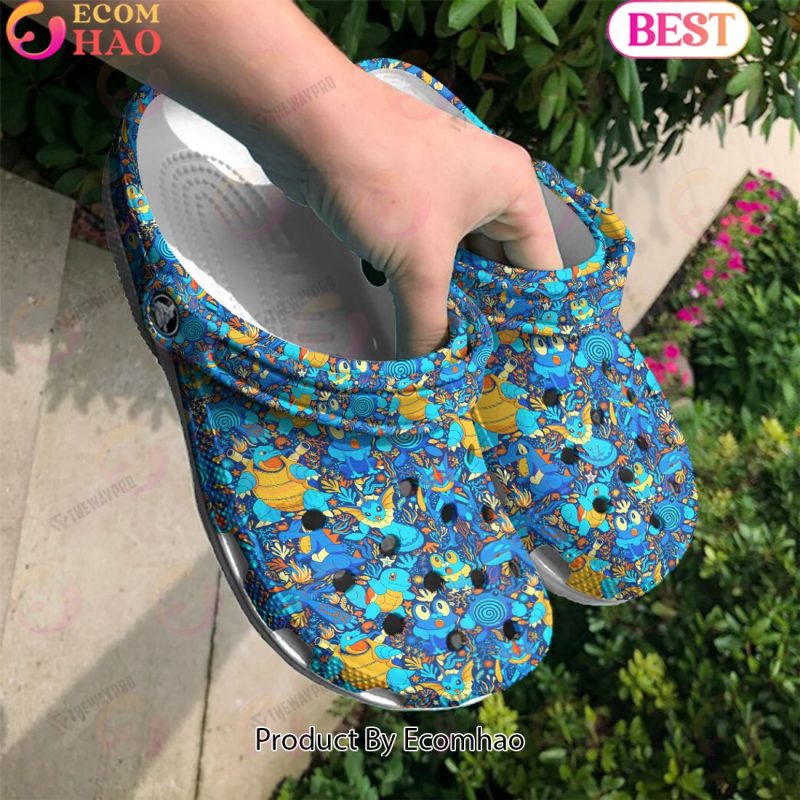 Water Type Pattern Custom Classic Clogs - Ecomhao Store