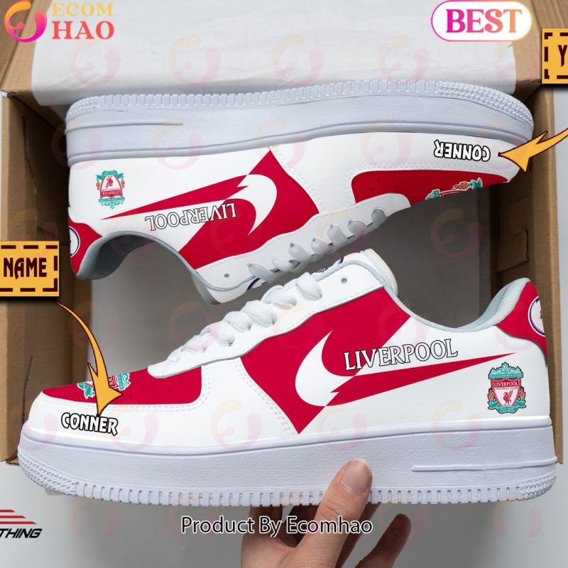 Custom Name Liverpool F.C Air Force 1 - Ecomhao Store