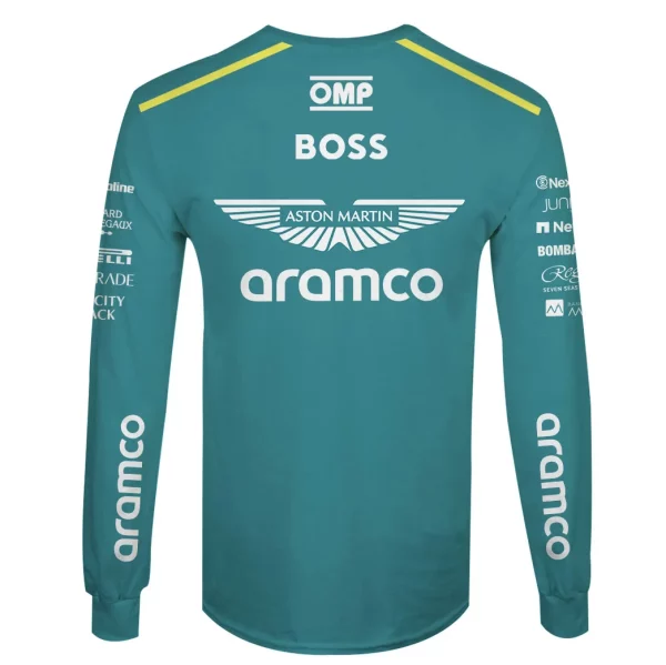 Fernando Alonso Aston Martin Aramco Formula One Team Race Suits Hoodie ...